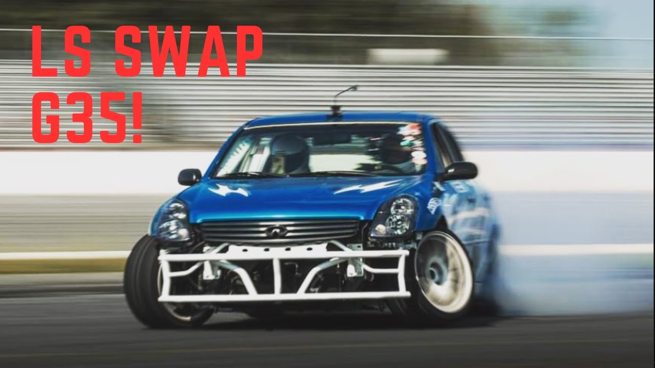 LS SWAP G35: Getting the chassis ready! - YouTube