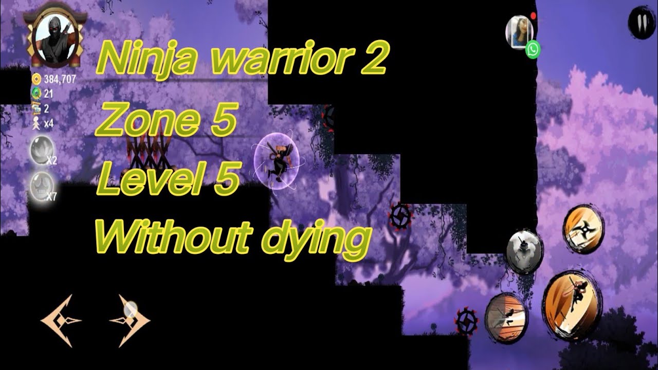 Zone 5 Level 5 Ninja warrior 2 Without dying Ninja game Ninja warrior 2 ...
