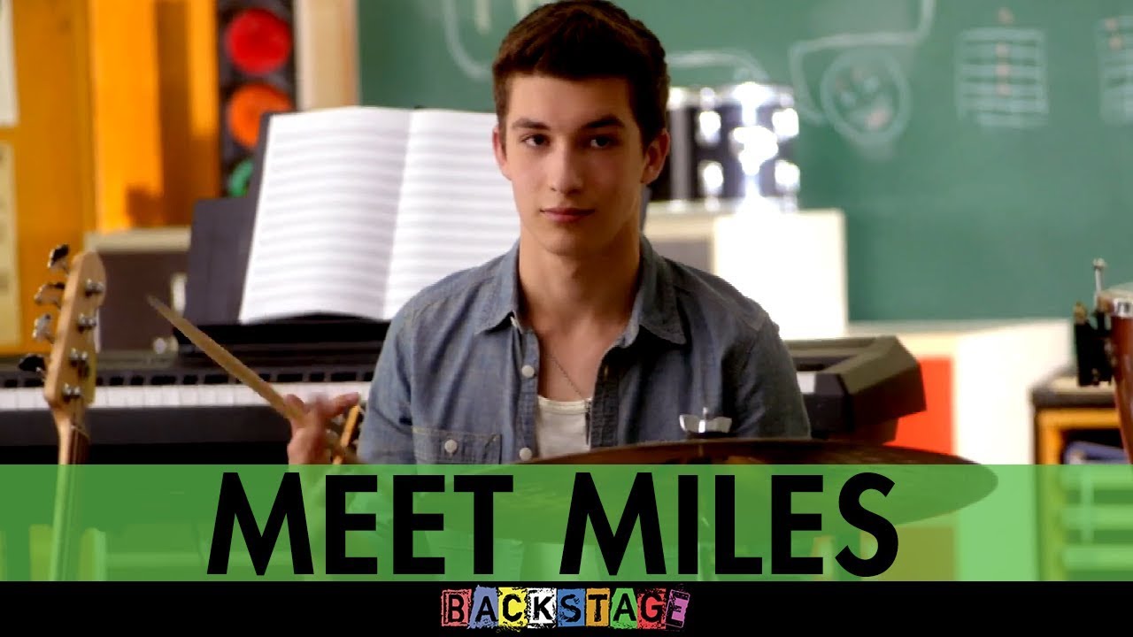 Meet Miles from Backstage - YouTube