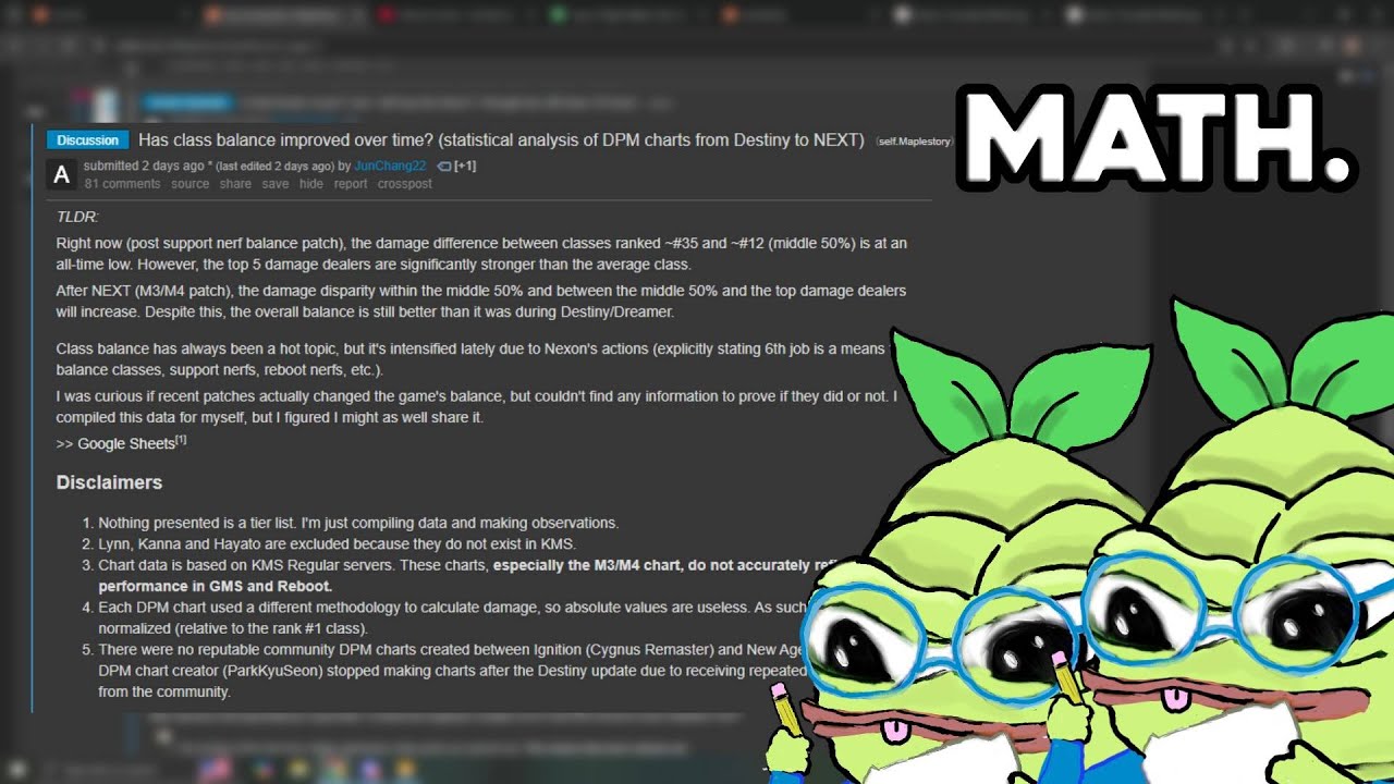 [MMM] Dpm Chart Comparison Between Patches (ft really sleep deprived ...