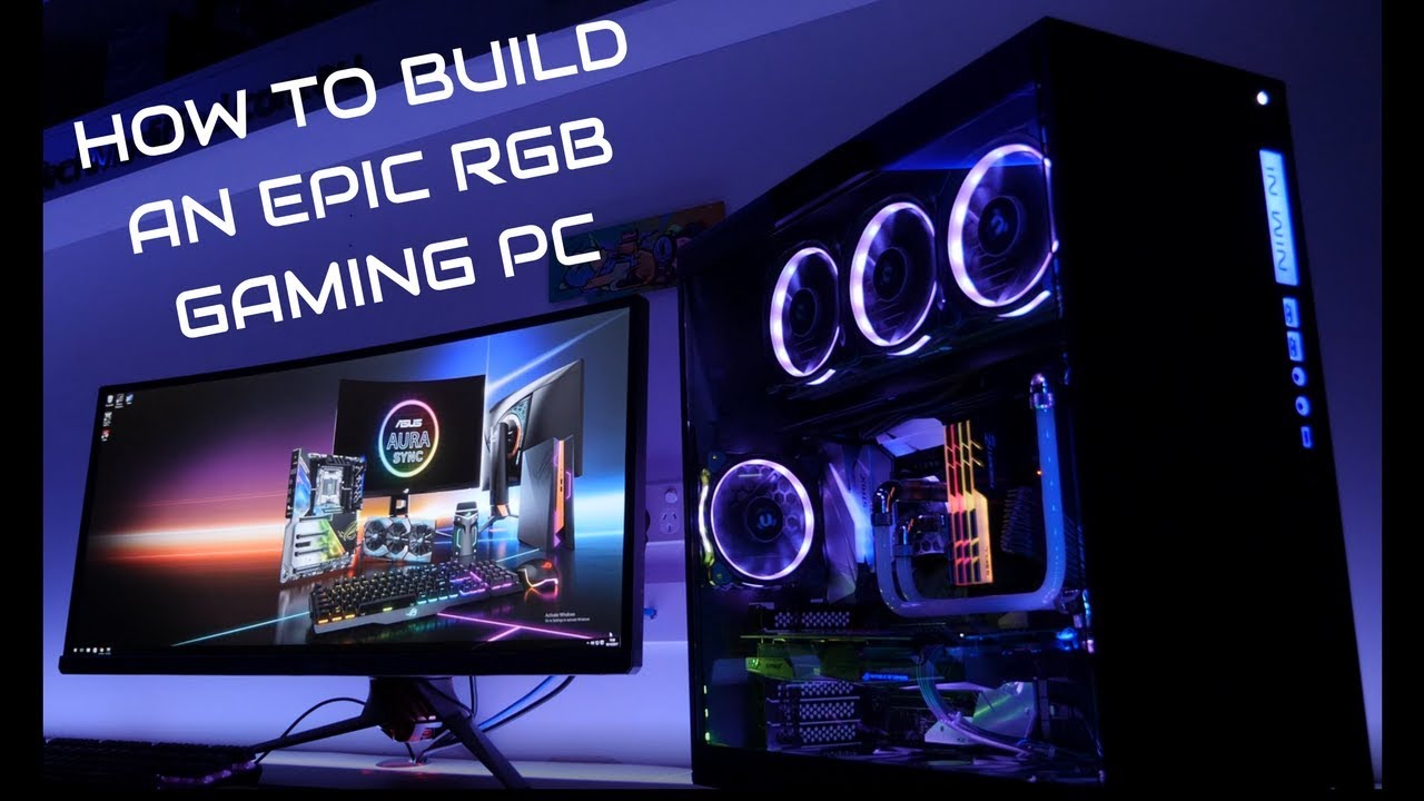 Ultimate RGB Gaming Machine Build Tutorial - YouTube