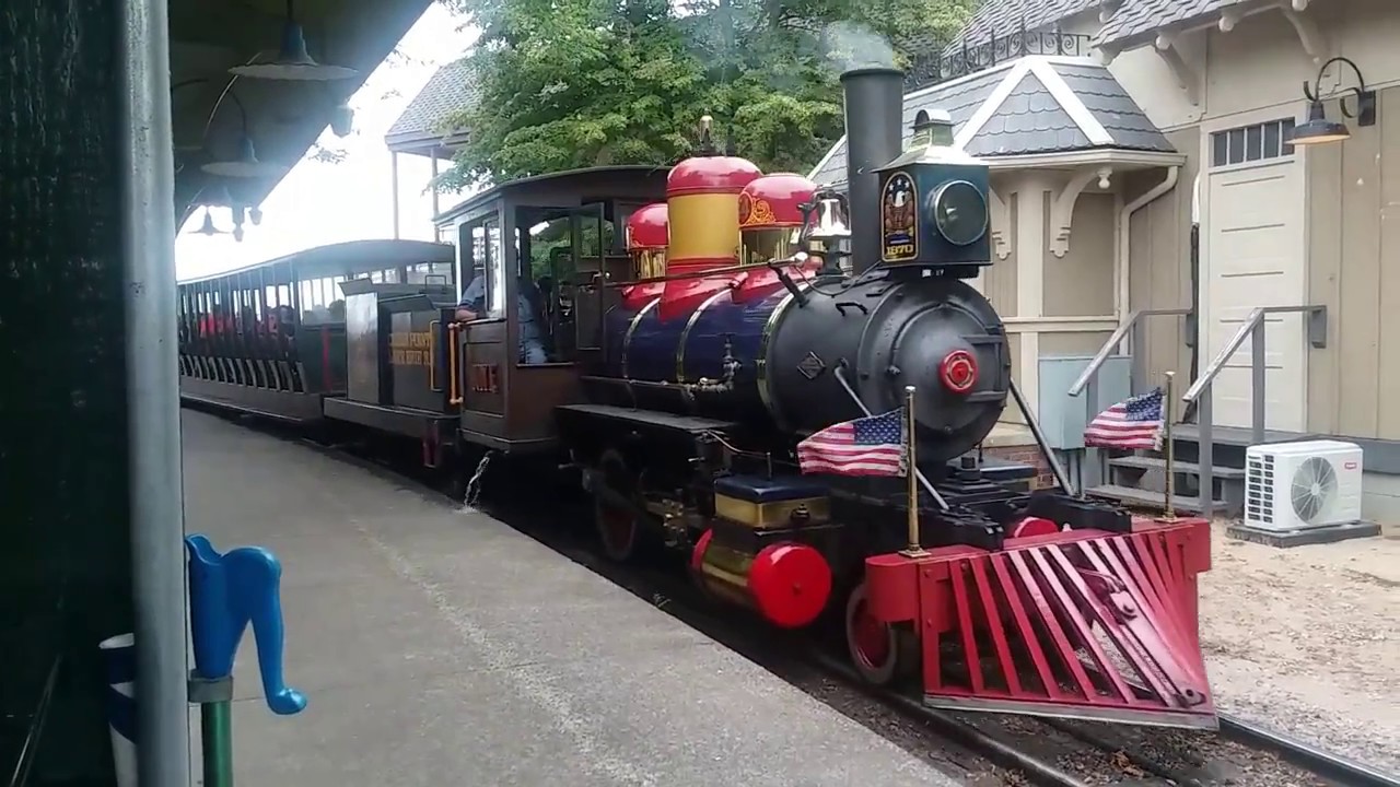 Cedar Point & Lake Erie Railway! Train Ride at Cedar Point! - YouTube