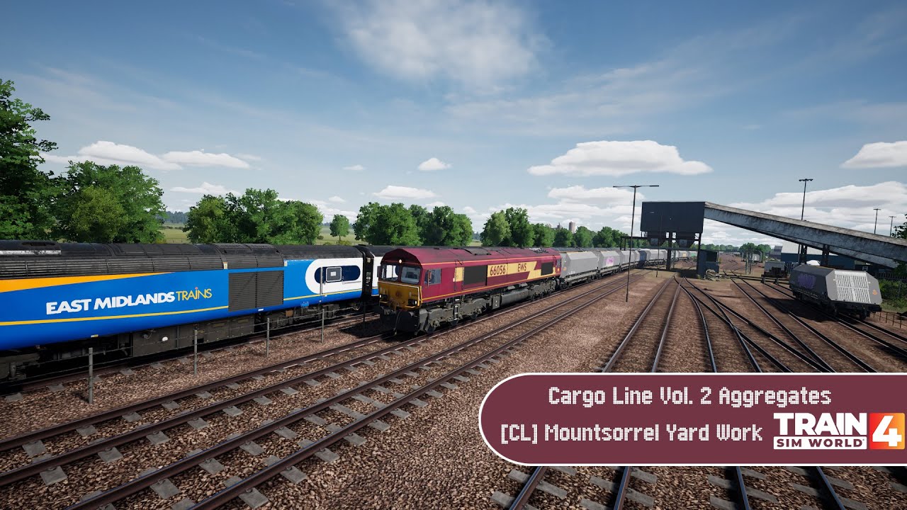 Train Sim World 4 - Cargo Line Vol 2 Aggregates - {CL} Mountsorrel Yard ...