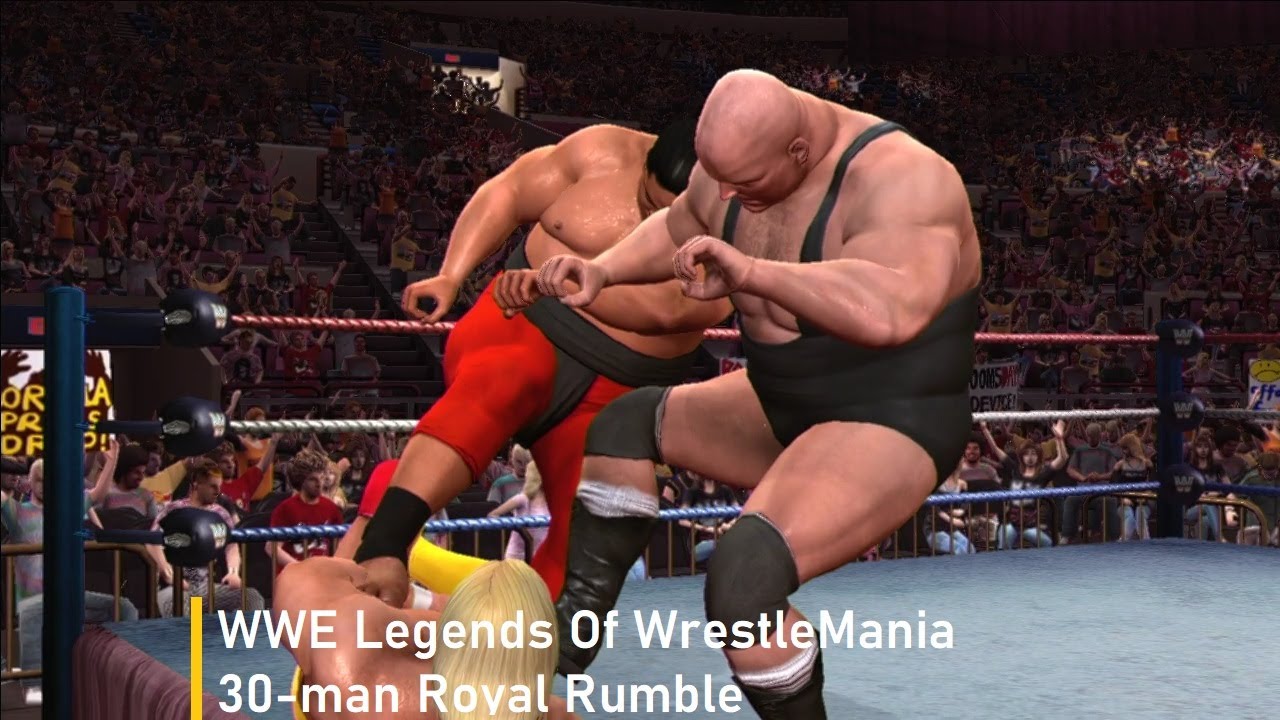 WWE Legends Of WrestleMania | 30-man Royal Rumble | 197 - YouTube