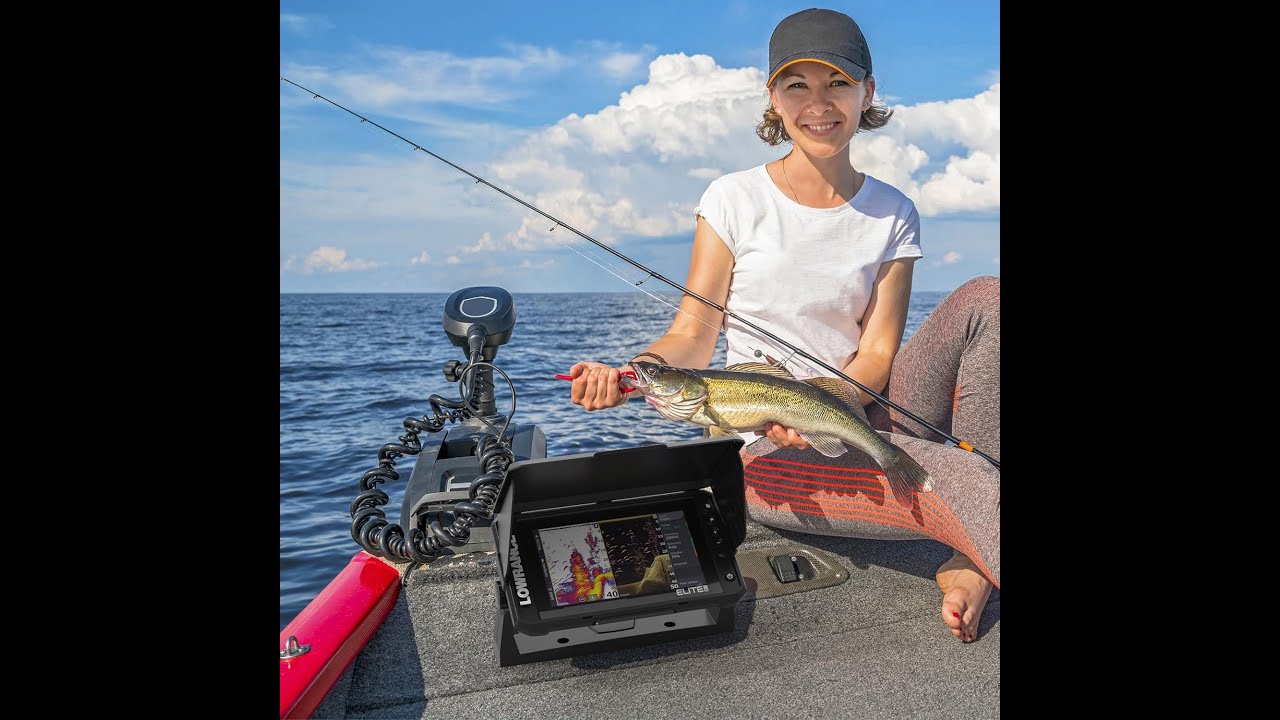 Lowrance Elite FS Fishfinder Review | Preloaded Charts + Transducer ...