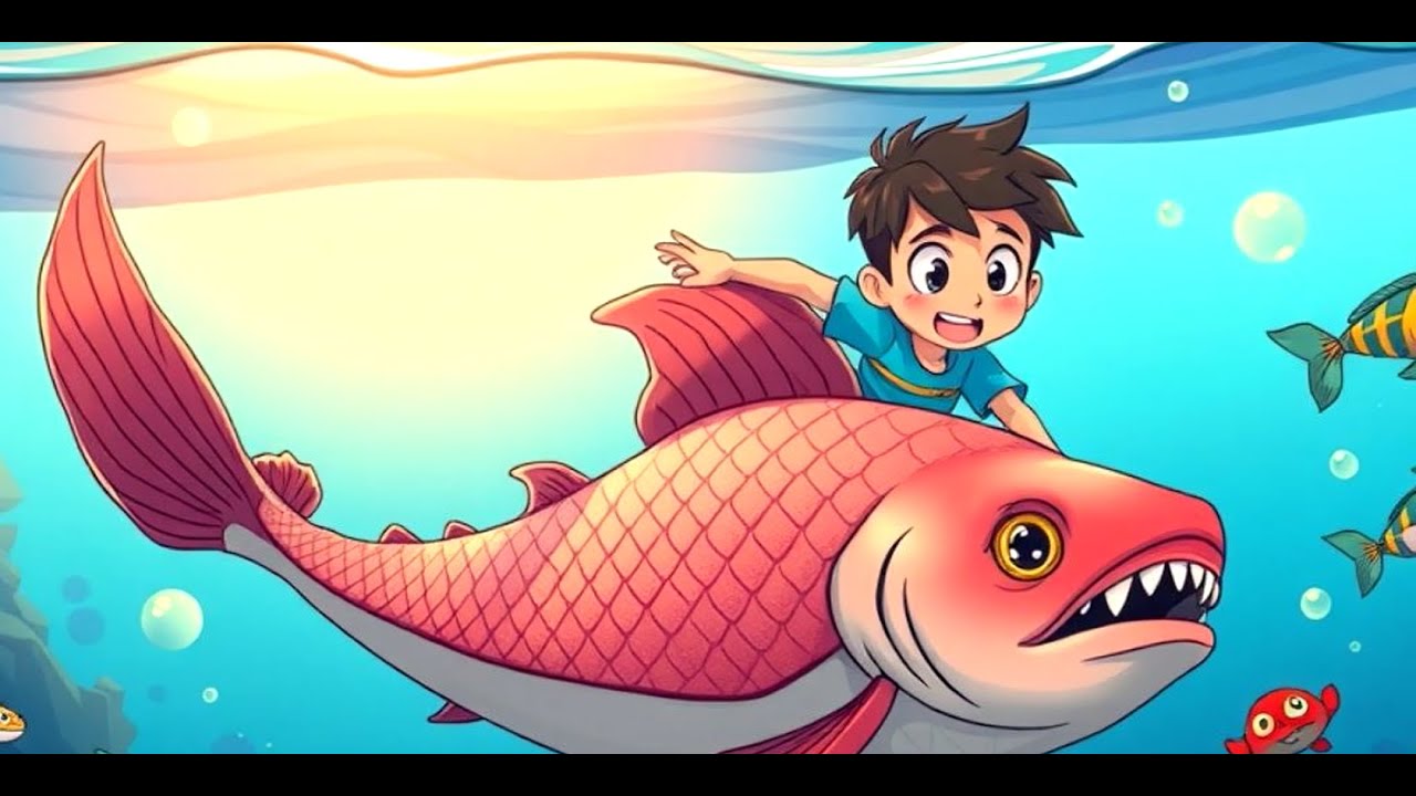 Children's Stories- The Boy and the Guardian Fish - YouTube
