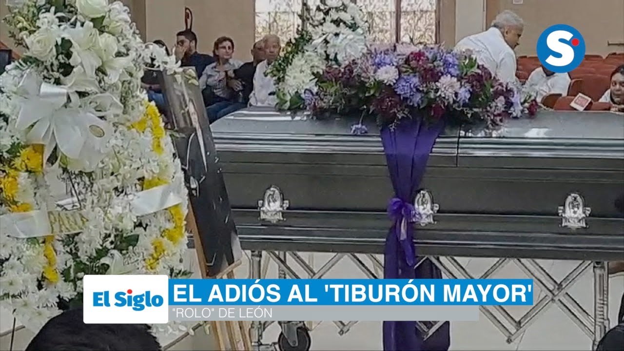 El adiós al 'Tiburón mayor', Rolo De León - YouTube