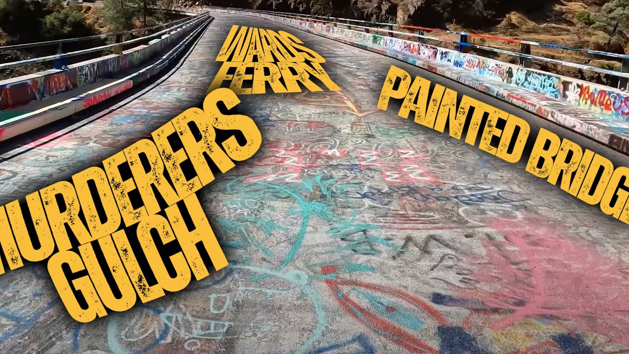 WARDS FERRY BRIDGE - PAINTED BRIDGE - GRAFFITI BRIDGE - YouTube