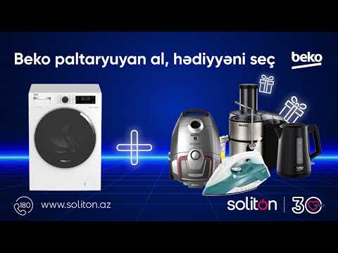 Soliton-dan hədiyyəli paltaryuyan kampaniyası!