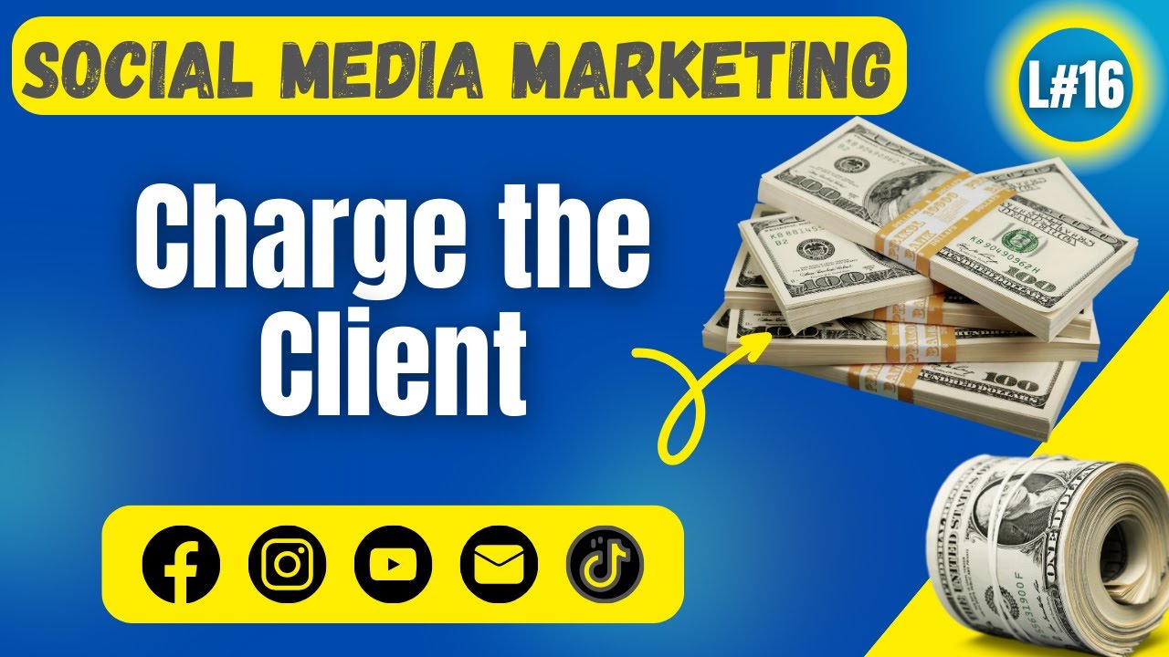 How much charge from clients in social media marketing - YouTube