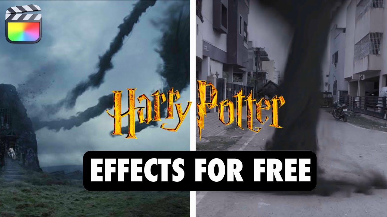 HARRY POTTER EFFECTS | FREE | FINAL CUT FRO X (FCPX) | VFX TUTORIAL ...