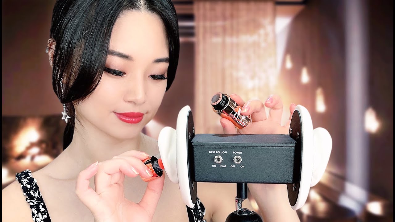 [ASMR] Makeup Artist Does Your Ear Makeup - YouTube