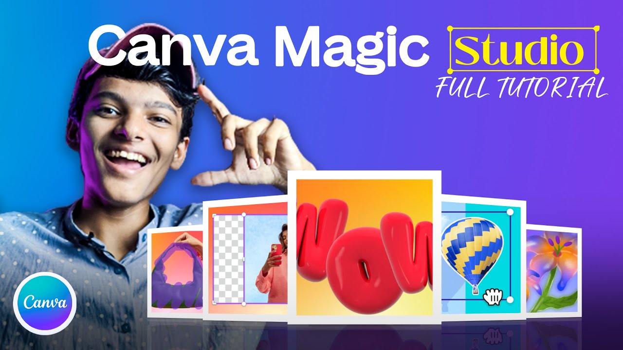 Canva Magic Studio Tutorial In Hindi | Canva A.I | Tech Business - YouTube