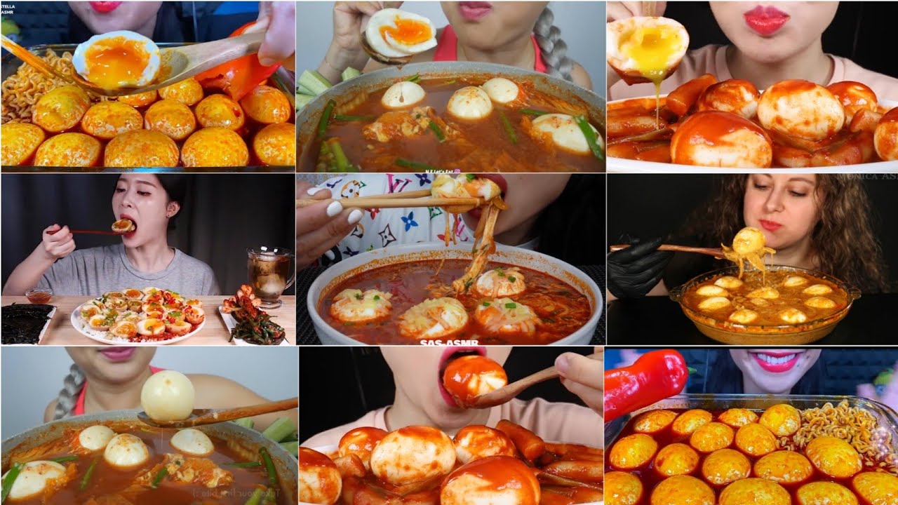 🔥soft boil egg curry eating video| #theeater - YouTube