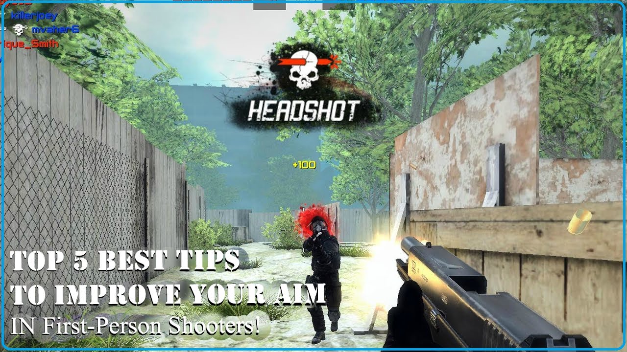 Top 5 Best Tips to Improve Your Aim in First-Person Shooters! | 5 tips ...