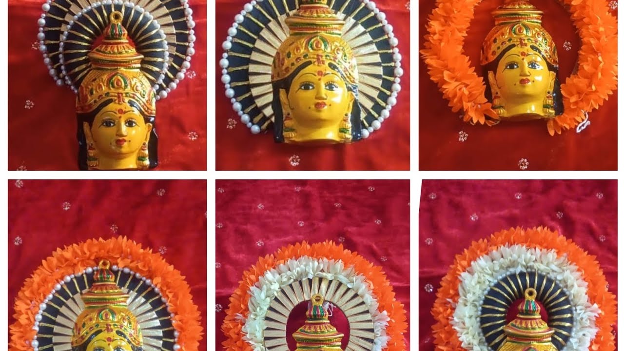Devi crown idea's #seven types of crown design #varalakshmi crown idea ...