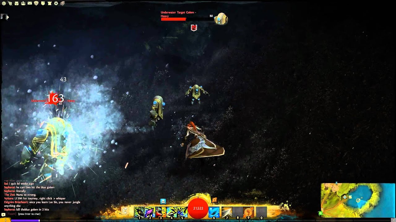 [온러쉬] 길드워 2 - Ranger Weapon Skill: Splinter Shot - YouTube