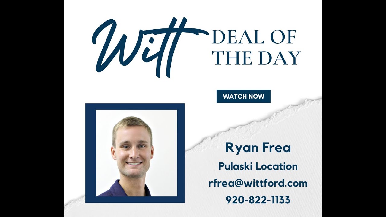 Deal of the morning for August 25, 2023 Ryan @ Pulaski - YouTube
