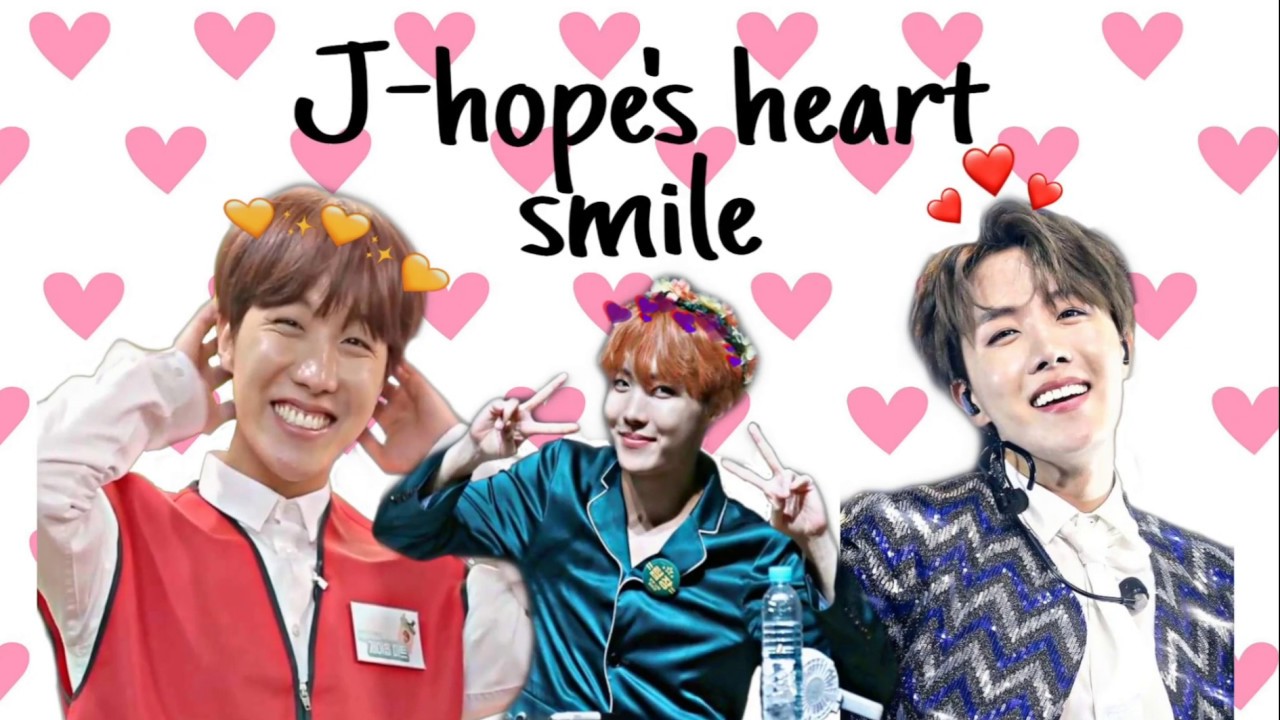 BTS J-hope's heart smile that will make your day | Strawberries and ...