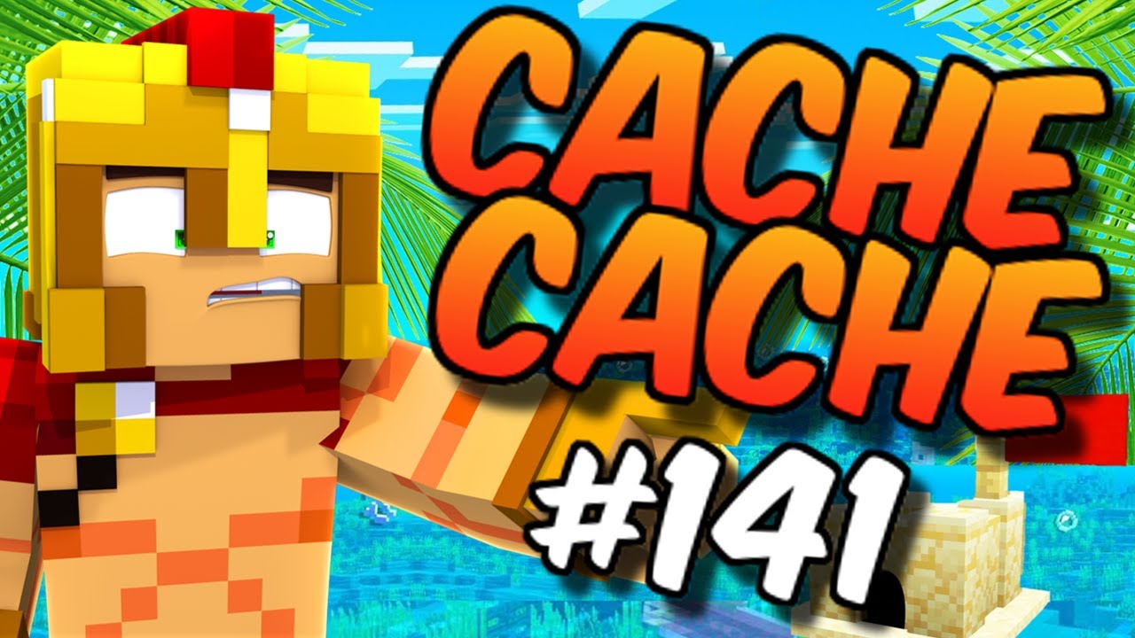 CACHE CACHE SUR MINECRAFT ! MAP VACANCES ! ÉPISODE 141 ! - YouTube