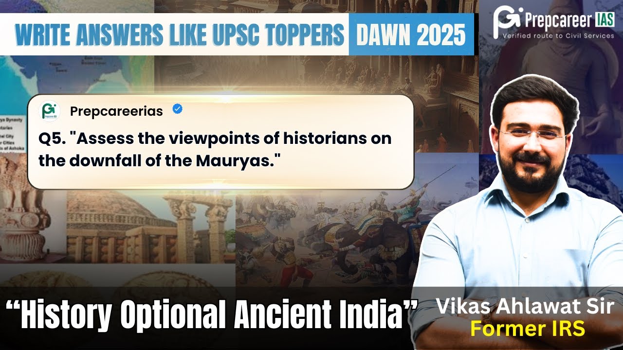 Model Answer UPSC Mains | Day-5 | History Optional | UPSC Toppers' Copy ...
