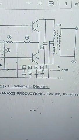 Panaxis Five Watt RF Amplifier - YouTube