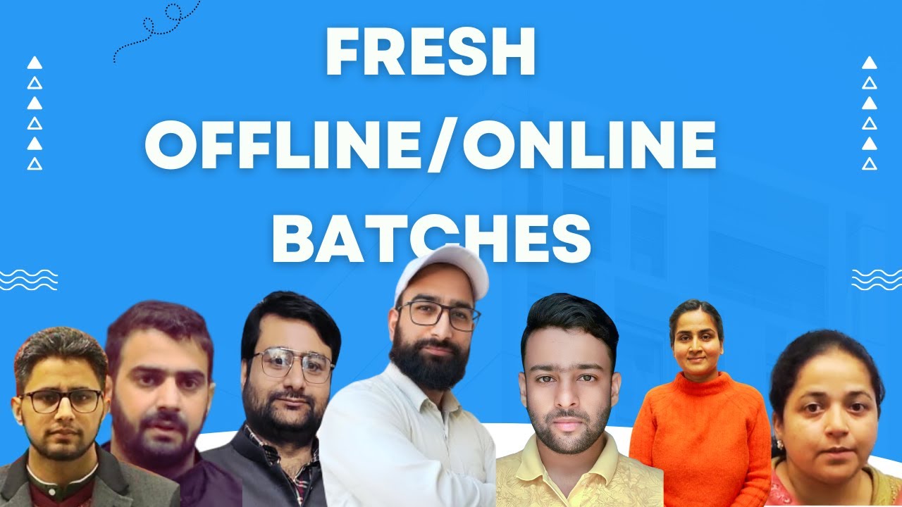 FRESH OFFLINE BATCHES || 01 MARCH 2025 || A TEAM OF EXPERTS ...