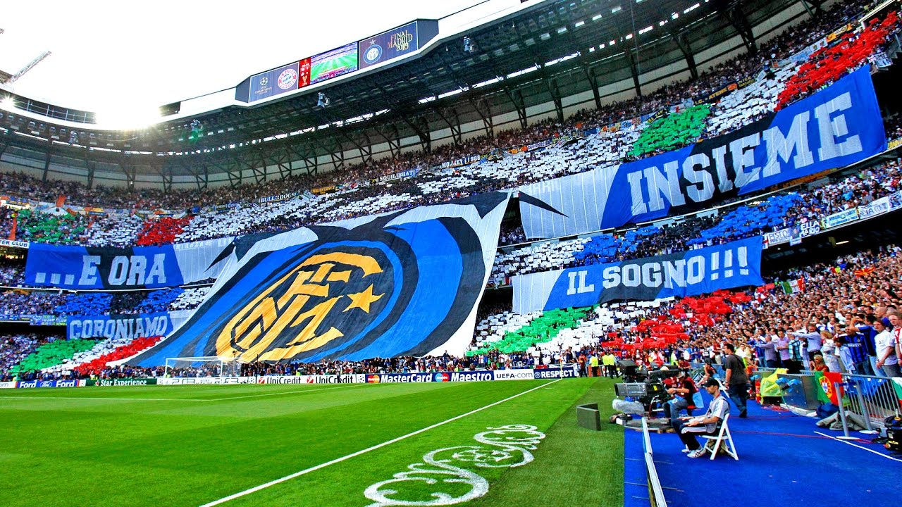 LE 5 MIGLIORI COREOGRAFIE DELL'INTER! - YouTube