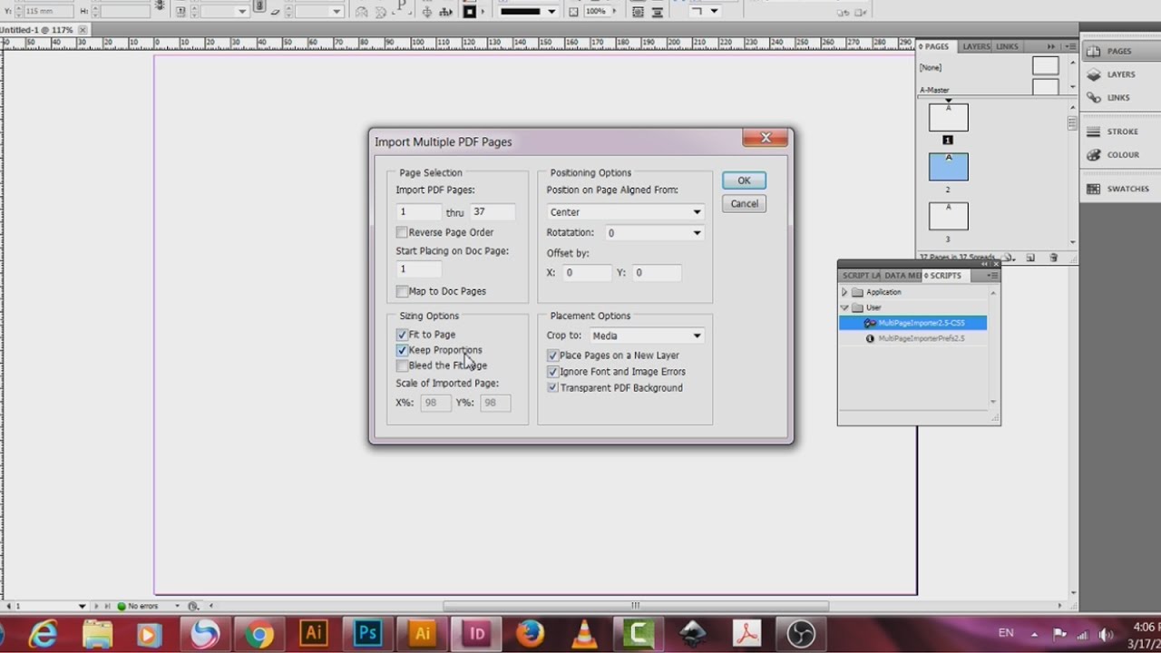 How To Import Multipages In One Click On Adobe Indesign YouTube how-to-import-multipages-in-one-click-on-adobe-indesign-youtube