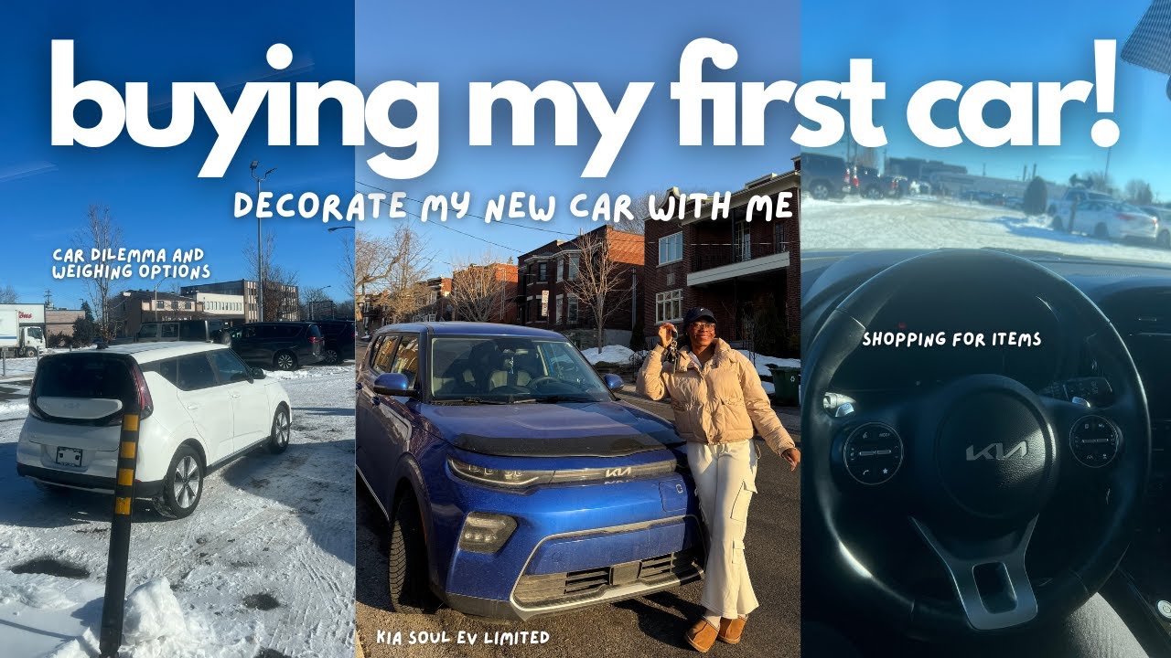I BOUGHT MY FIRST CAR | How I got my EV and DECORATE WITH ME - YouTube