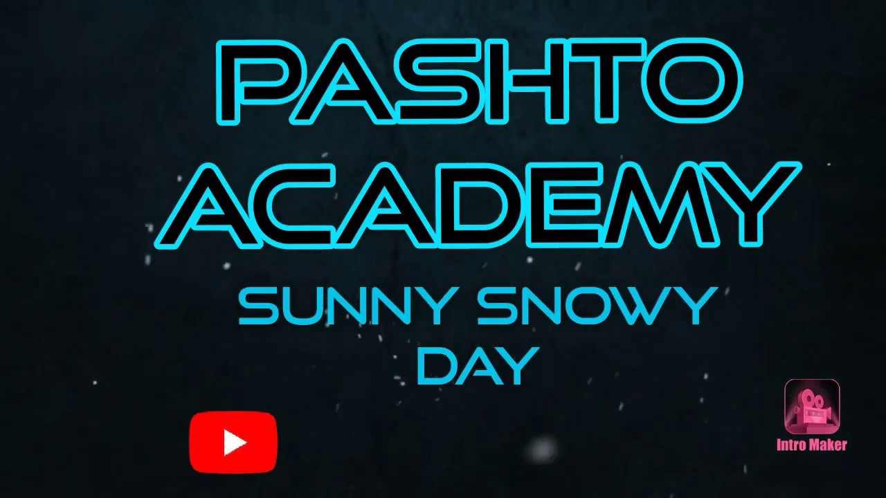 pashto academy// computer programming// sunny snowy day// کمپیوټرپروګرامینګ//لمریزه واورینه ورځ ...