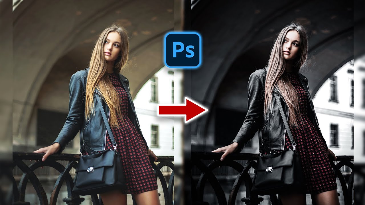 Photoshop Tutorial | How to Edit DARK MOODY Color Grading in Photoshop ...