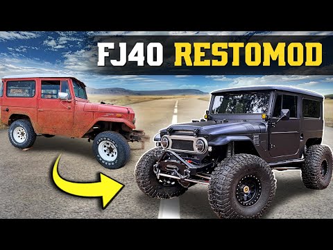 Transforming An FJ40 Land Cruiser In 10 Minutes!