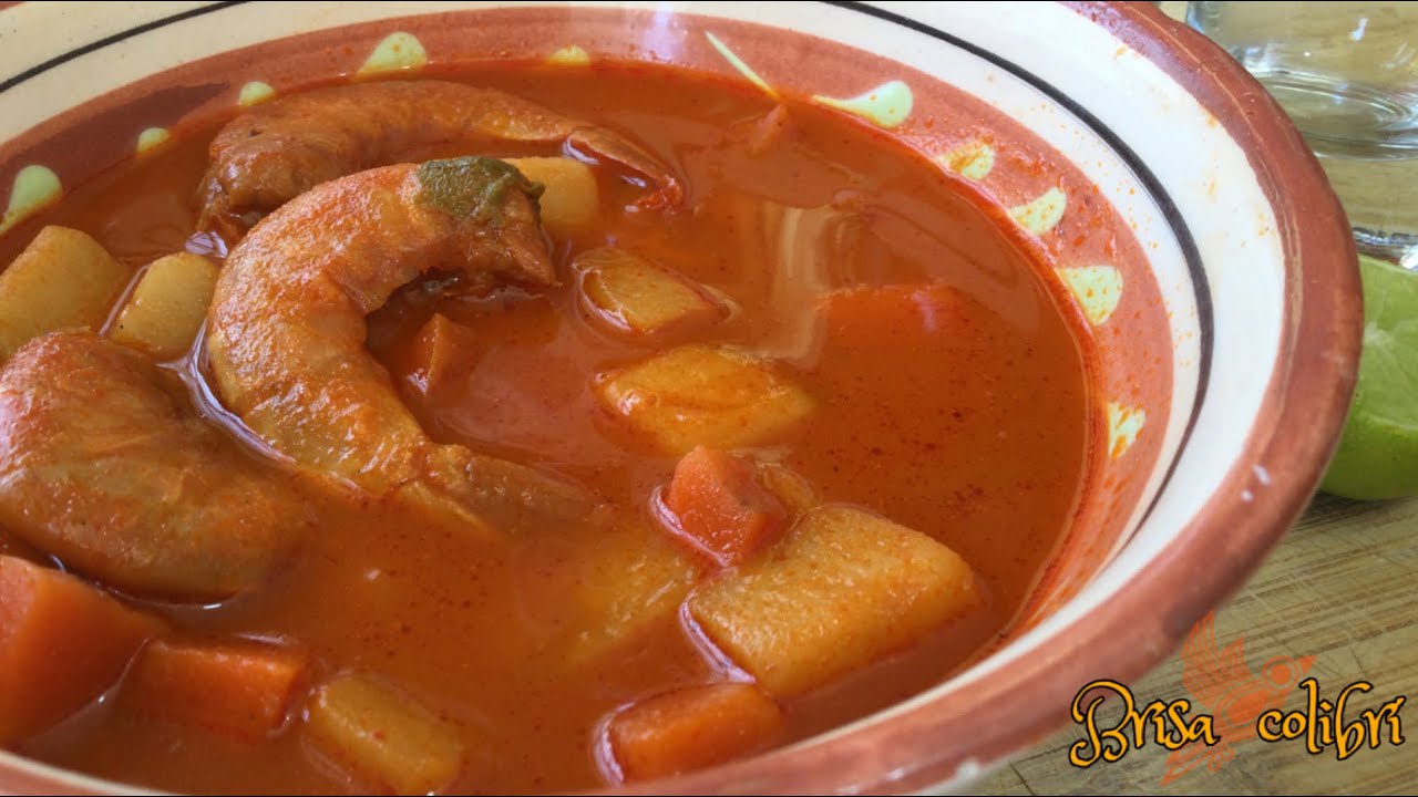 Caldo de CAMARÓN seco | El cantinero, botanero.... - YouTube