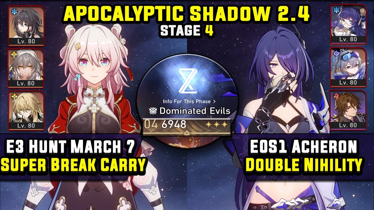 E3 Hunt March Super Break & E0 Acheron Carry (3 Stars) Apocalyptic ...
