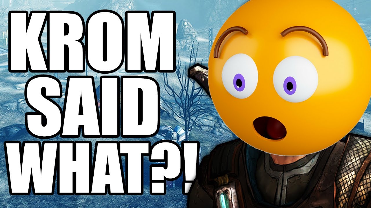 BORDERLANDS KROM INSANE SECRET!! | Borderlands 1 - YouTube
