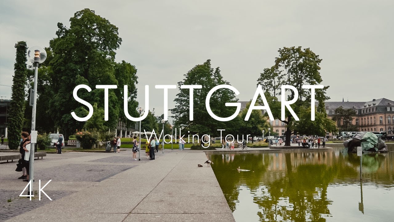 Stuttgart | City Center | Walking Tour | 4K - YouTube