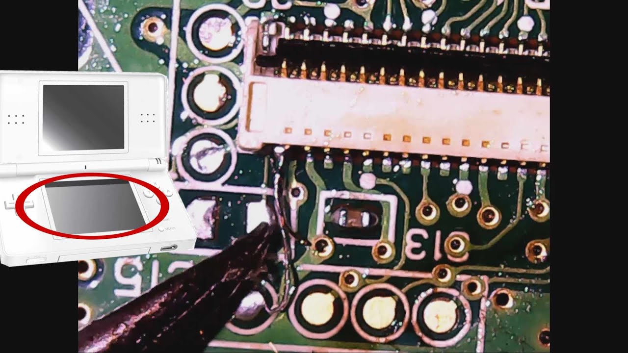 Nintendo Ds Lite Flickering Top- Upper Screen! Can I Fix It ? - YouTube