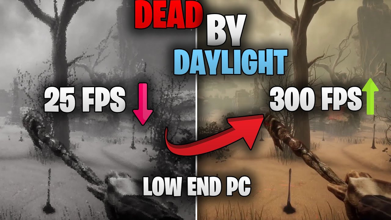 Dead By Daylight low End Pc | Max FPS, Fix Stutter - YouTube