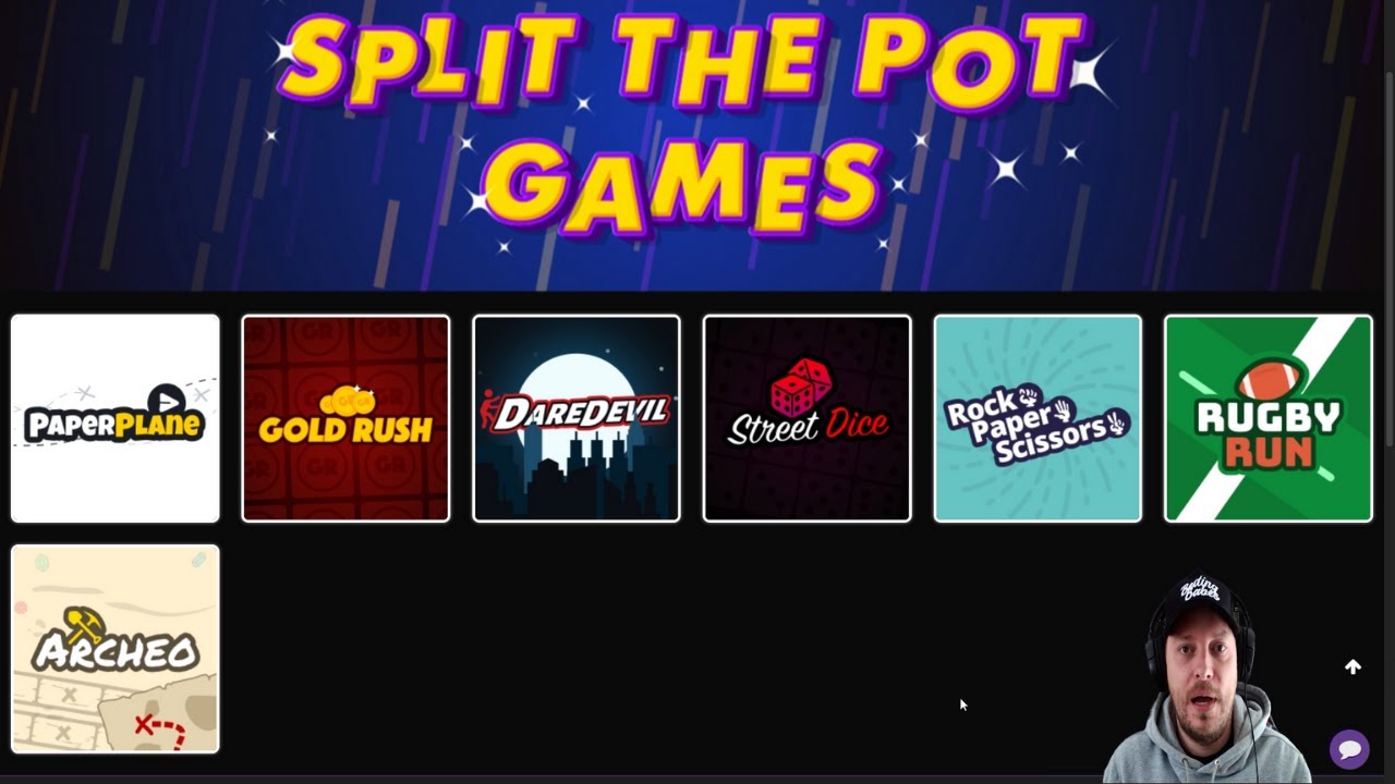 New Split the Pot Games - YouTube