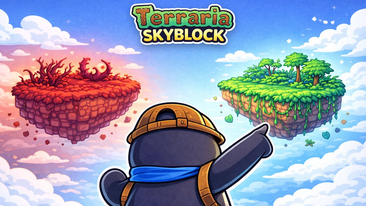 Terraria Skyblock, Now With More Islands! - YouTube