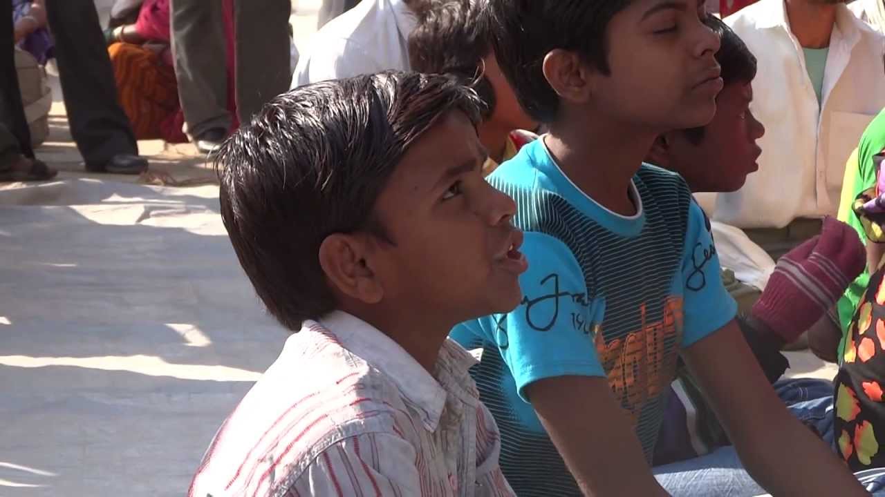 A Boy Singing An Indian Mantra - YouTube