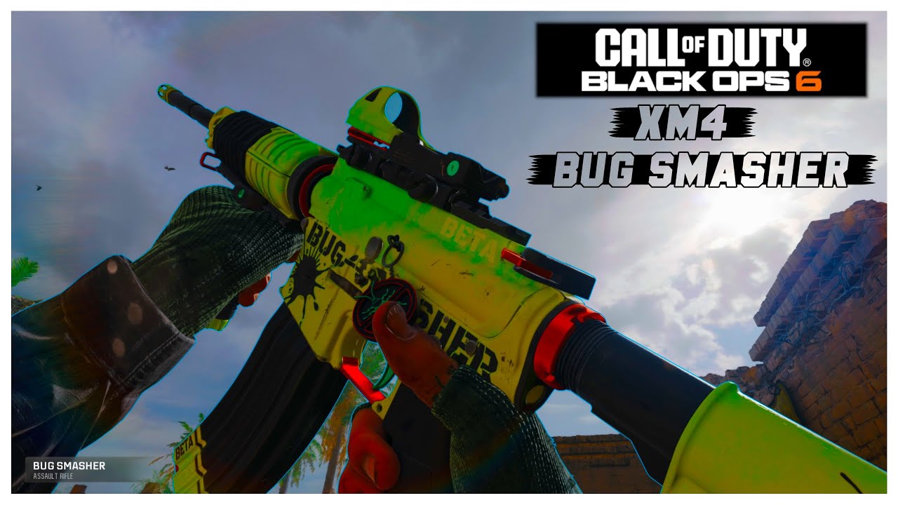 BLACK OPS 6 - XM4 "Bug Smasher" Gameplay - YouTube