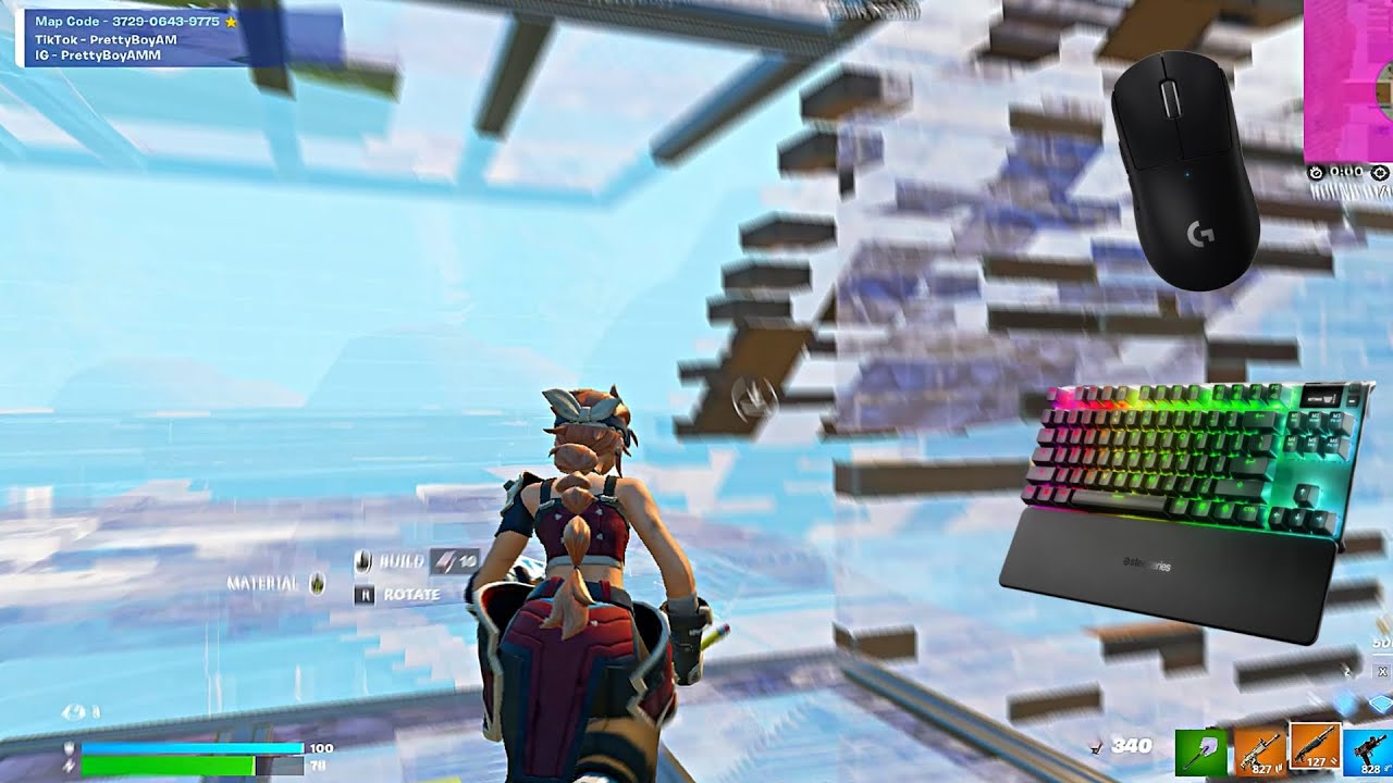 Apex Pro TLK ASMR Chill🤩 tilted Zone wars 🏆 Satisfying Keyboard ...