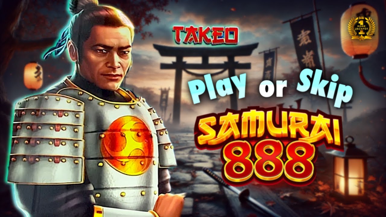 SAMURAI 888 TAKEO Slot Insane Wins or Bust? 🤔 - YouTube