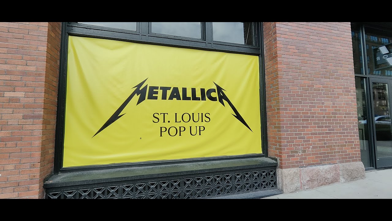 Visit the @metallica St. Louis Pop-Up Shop and Walkthrough 11-5-23 ...