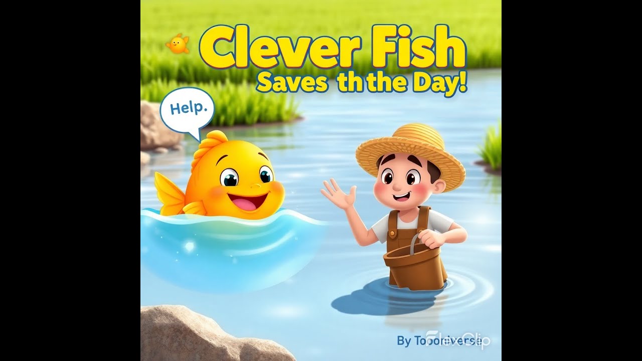The Clever Fish and the Kind FarmerMoral Story for Kids | Tooniverse ...