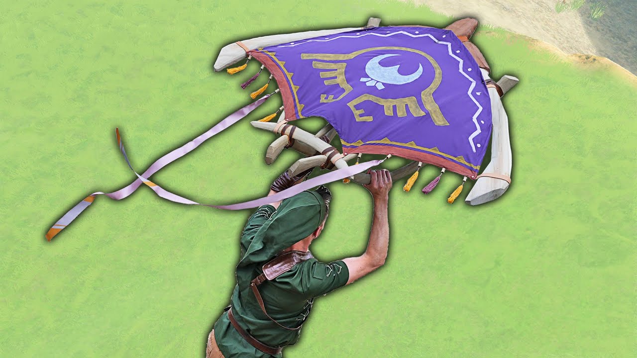 Building a REAL Glider from Zelda: Tears of the Kingdom! - YouTube