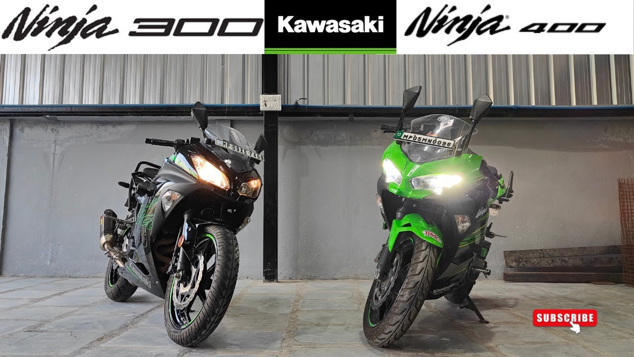 Detail review Kawasaki Ninja 300 vs. 400 | vlog 28 | @rahul_chugh - YouTube