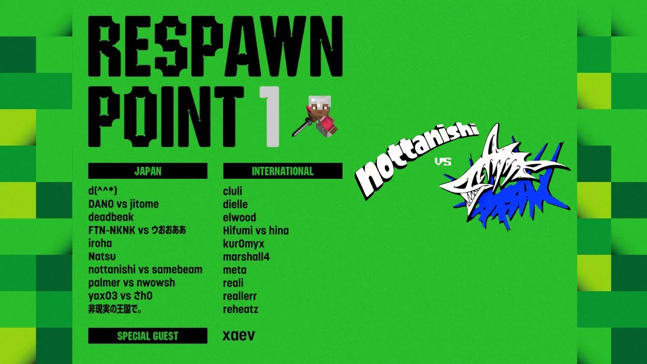 nottanishi vs samebeam @ RESPAWN POINT 1 [dariacore/hyperflip] - YouTube